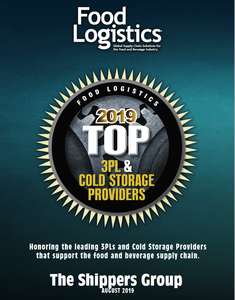 The Shippers Group Named to Food Logistics' 2019 Top 3PL & Cold Storage ...